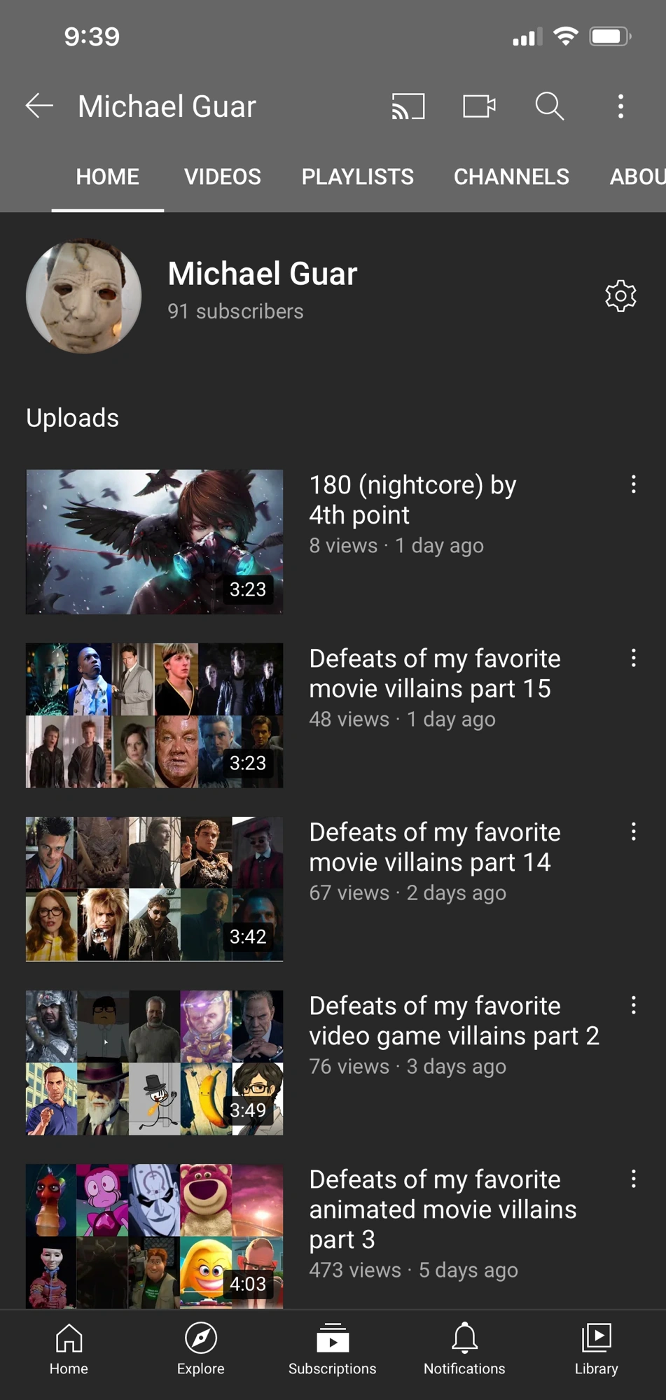 Look at my channel villains | Fandom