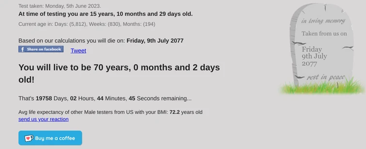 Da death clock | Fandom