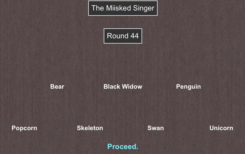 The Miisked Singer: Round 44 | Fandom