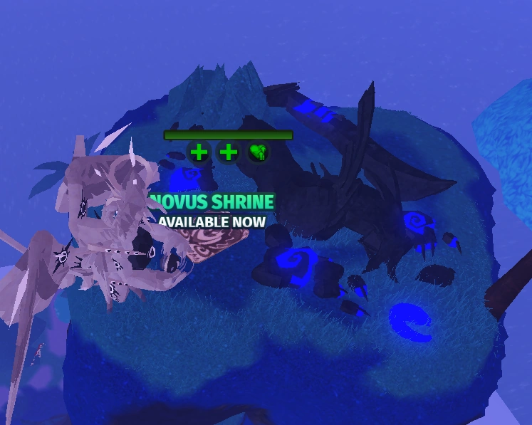 why does the novus shrine have a hp bar? | Fandom