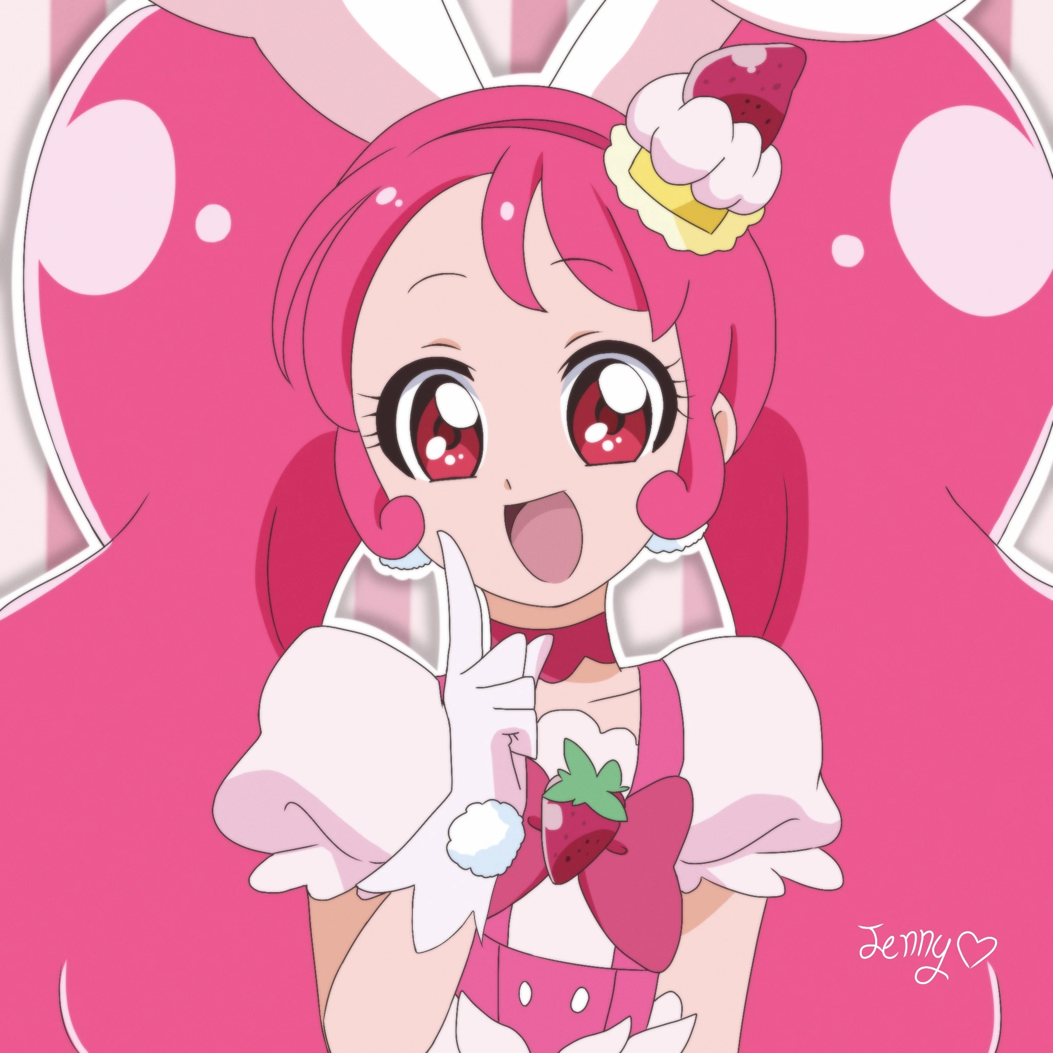 Cure Whip Fanart 🍰🍓🩷 | Fandom