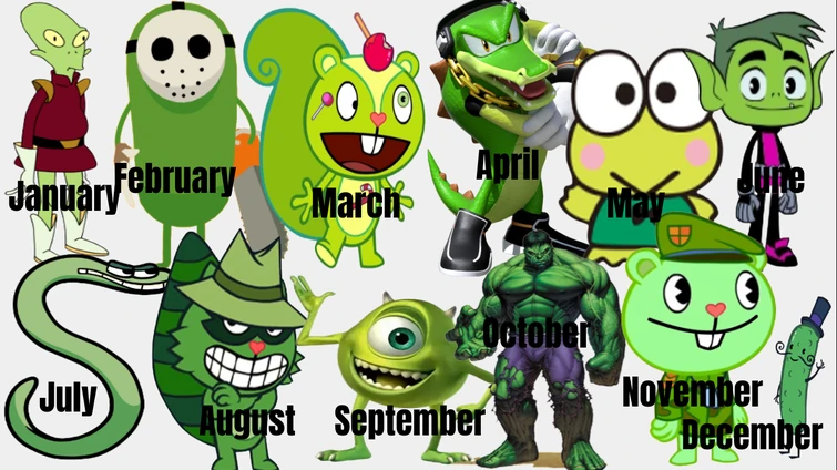 Your Birth Month Is Your Green Character! (Part 1) | Fandom
