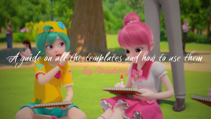 A guide on Templates on how to use them | Guide for fanon creators and ...