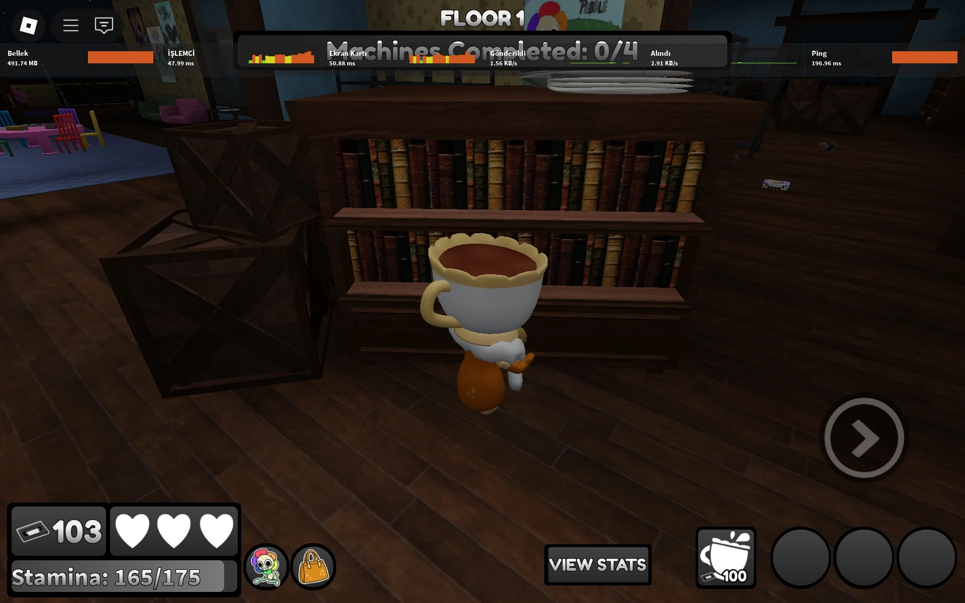 "Pebble run away, so take those items while doing your solo run ...