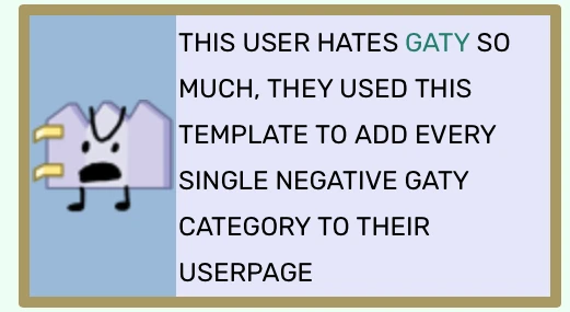I made a new Gaty template | Fandom