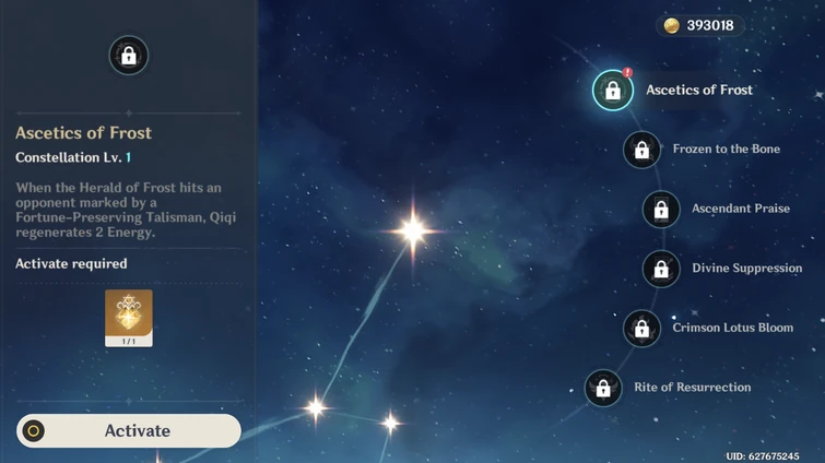 Got my first 5 star constellation oh and question about artifacts | Fandom