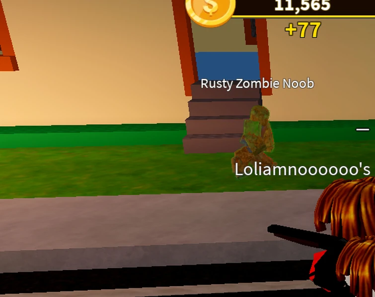 Diamond rock noob and a rusty zombie noob I found today | Fandom