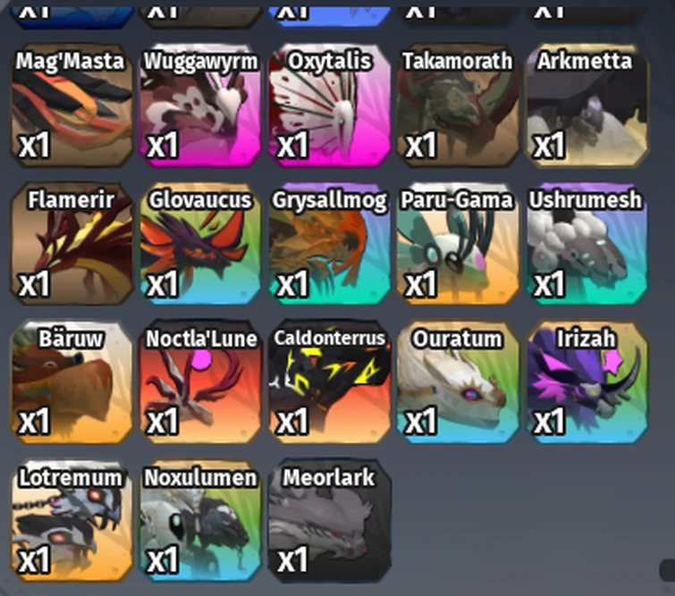 which of these species would be fair to give for just a pure glowtail ...