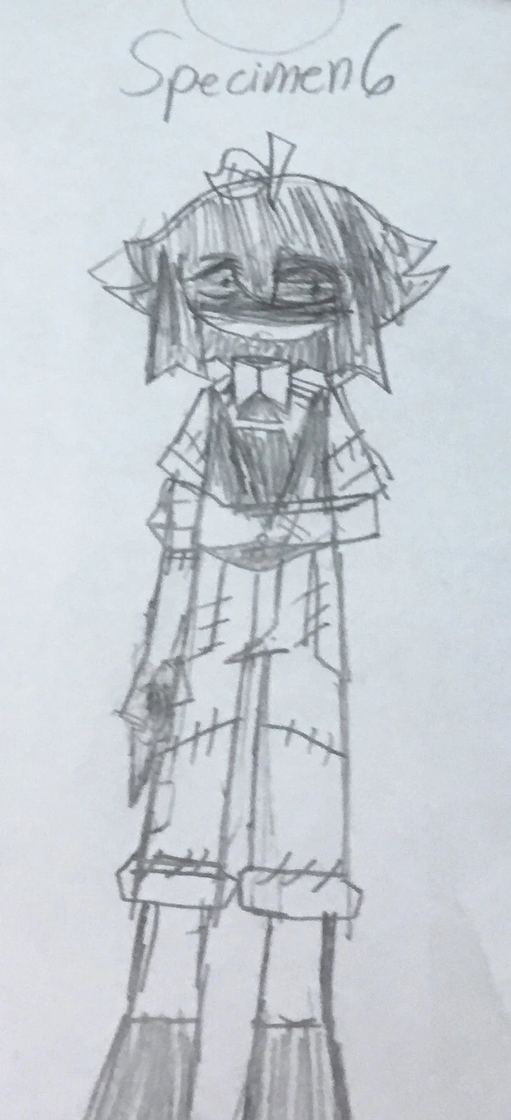 Sketch of Specimen 6 (Abbie) | Fandom