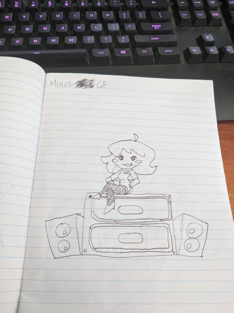 Drawing of Minus GF | Fandom