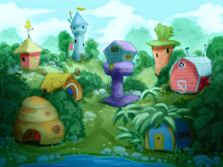 Oh my, look at this concept art that we got for the Smiling Critters ...