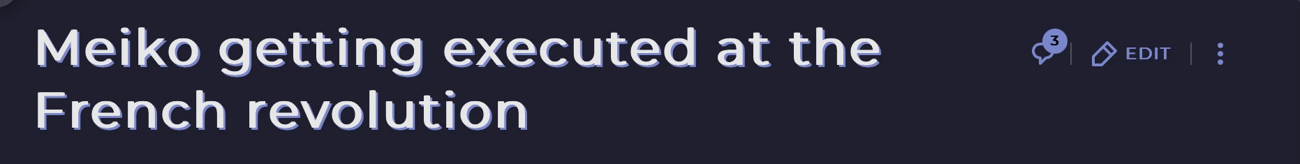 WHAT HAPOENED TO MEIKO?? | Fandom