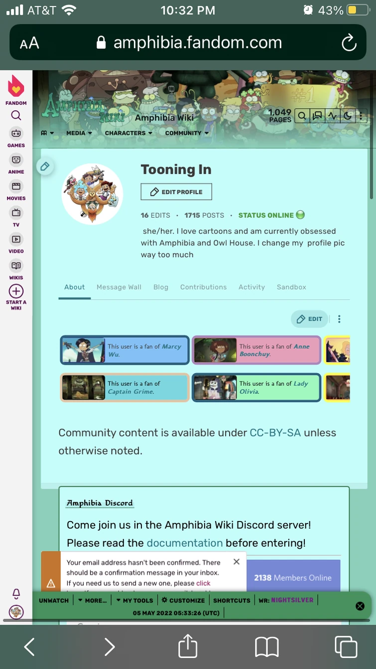 Me while editing my user page: Dang I was able to put in a lot of “This ...