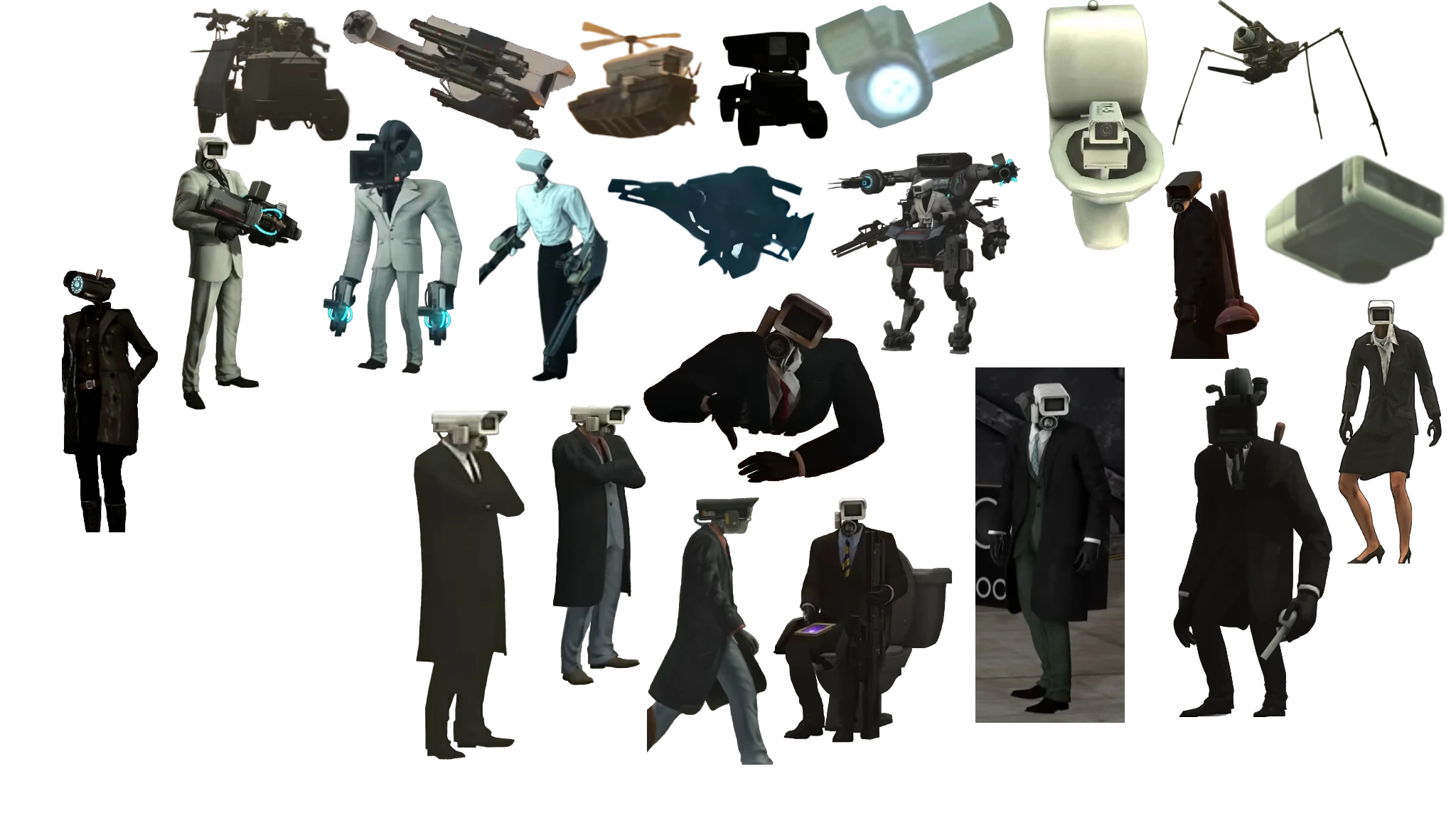 all camera characters i would draw them all in the sketch | Fandom