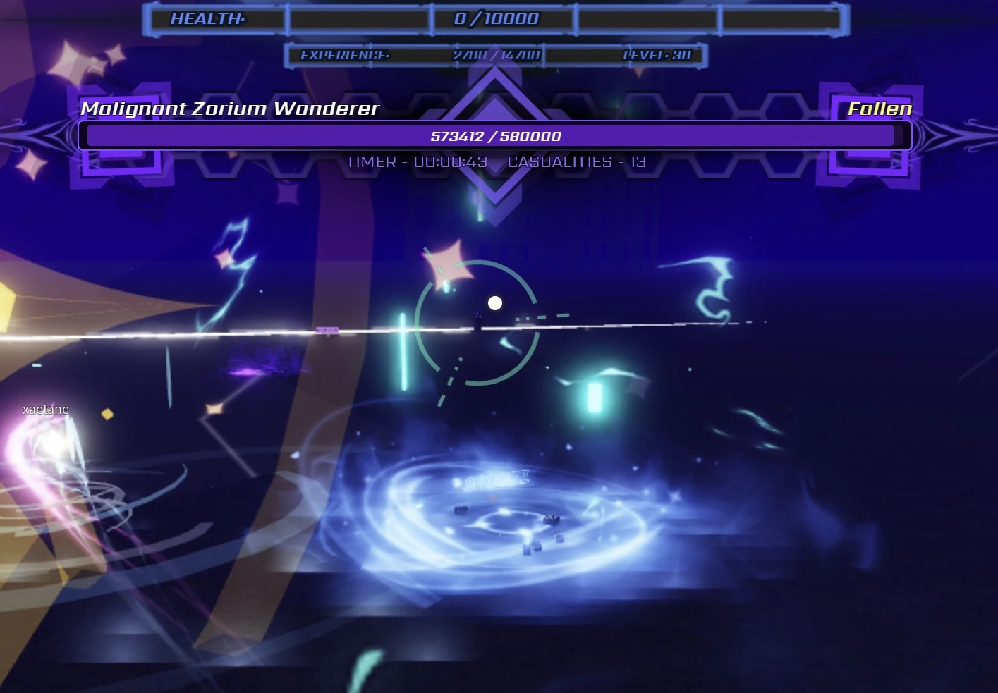 Live footage of Shikari dying to a Malignant Zorium Wanderer (in ...