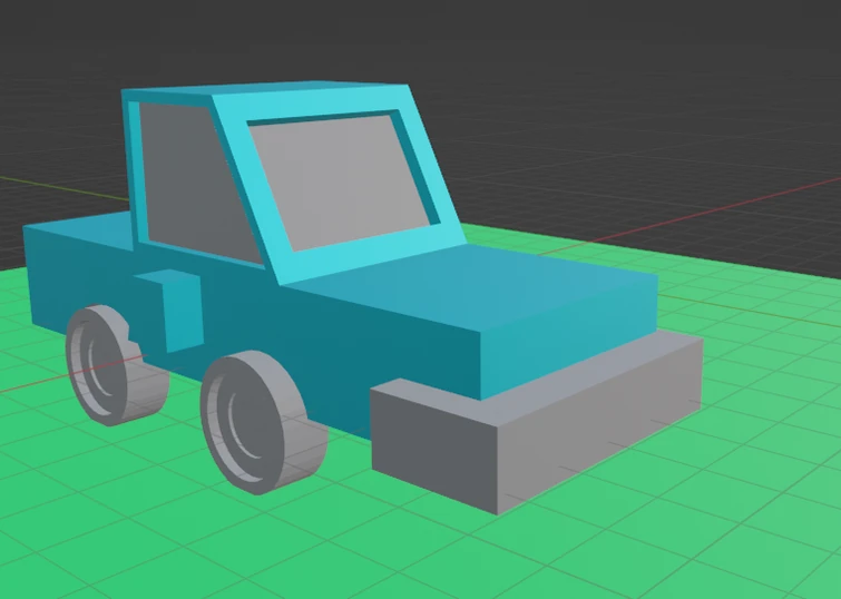 I built my first 3D model in Blender! | Fandom