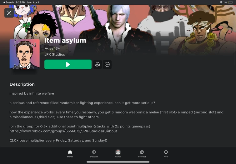 Discuss Everything About Roblox Item Asylum Wiki | Fandom
