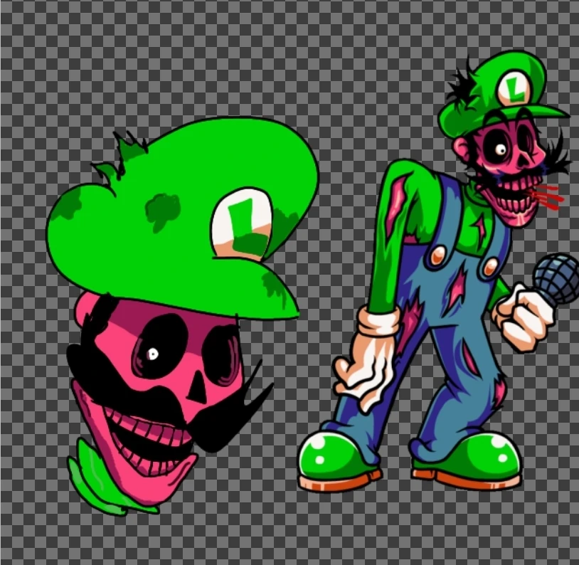 IHY luigi art | Fandom