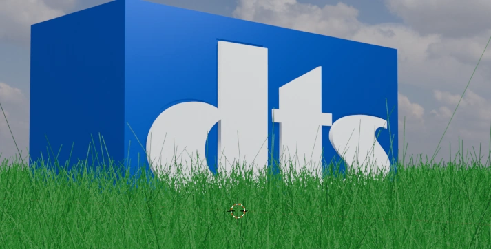 DTS Logo chills on grass | Fandom