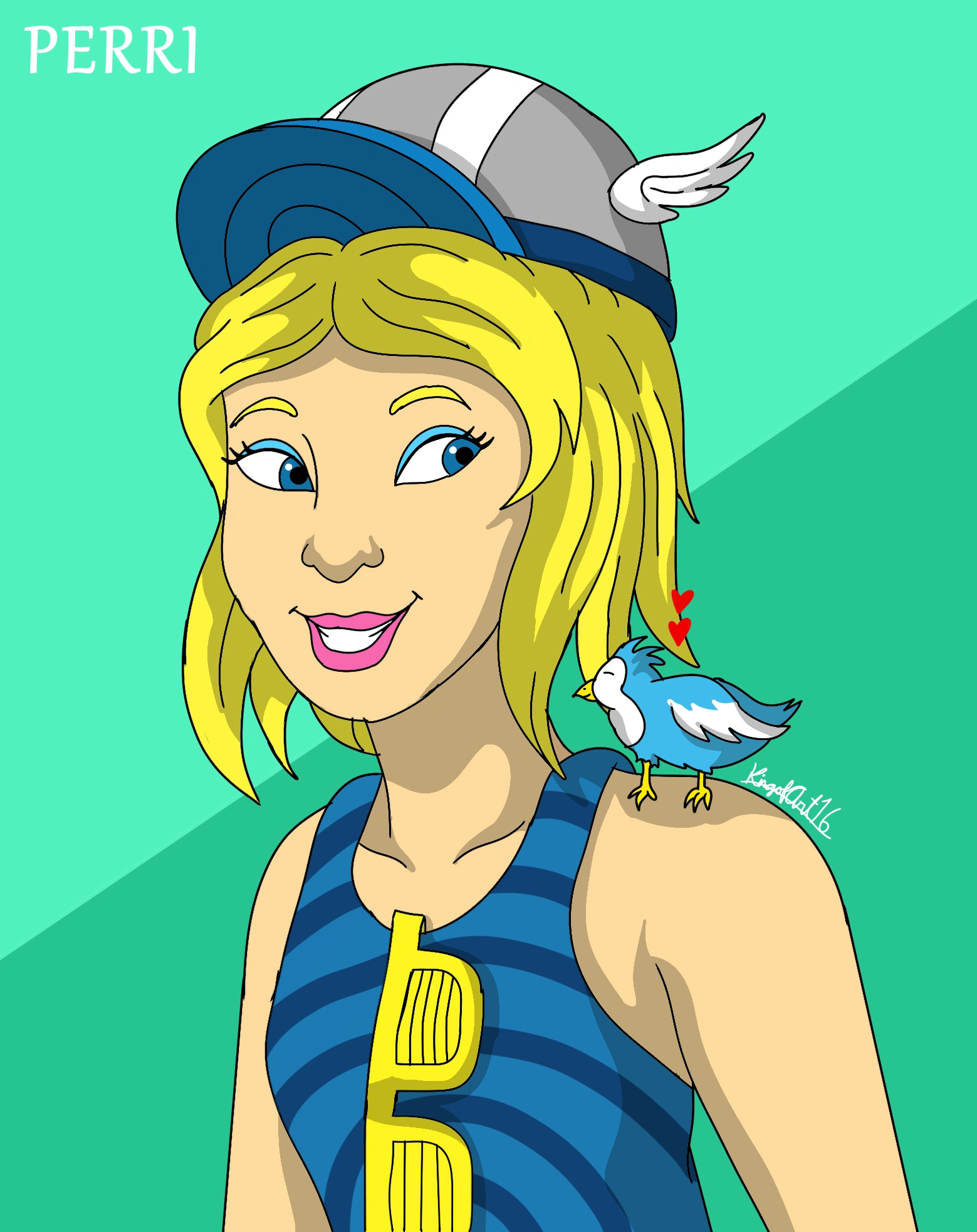 This is a revamp of my version of Perri. I already added to her fanart ...