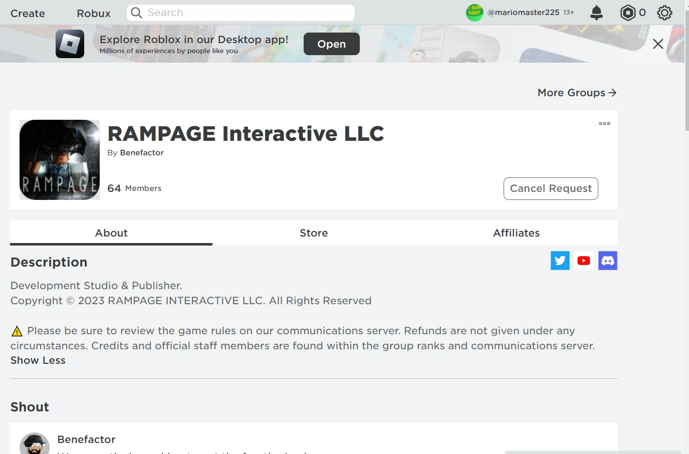 attempting to join rampage to ask why they hate sbs so much. | Fandom
