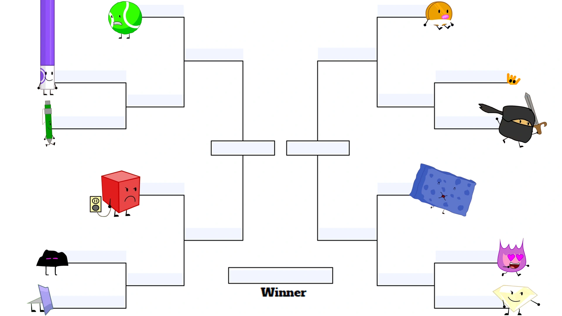 BFDI mini replicas braket | Fandom