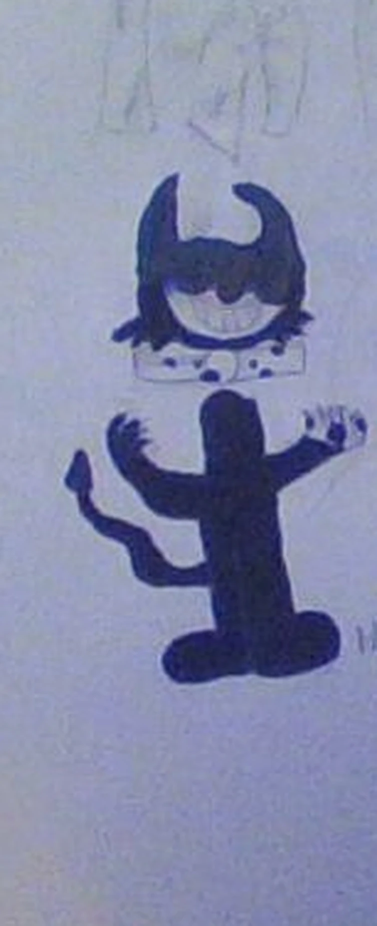 A picture of the Ink Demon(Ink Bendy) I drew | Fandom