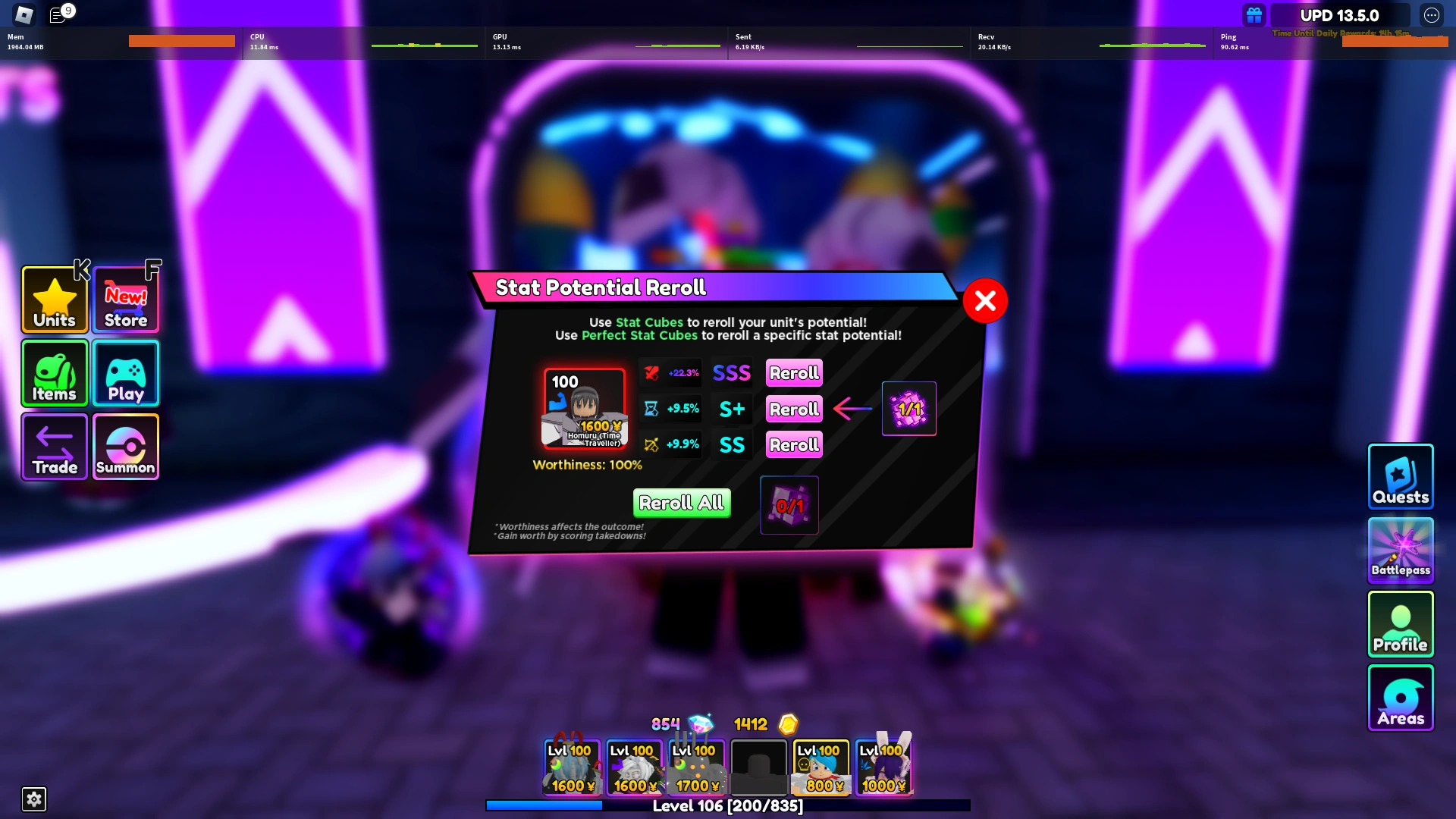 Should I upgrade her stats to triple SSS? Im wondering ;-; | Fandom