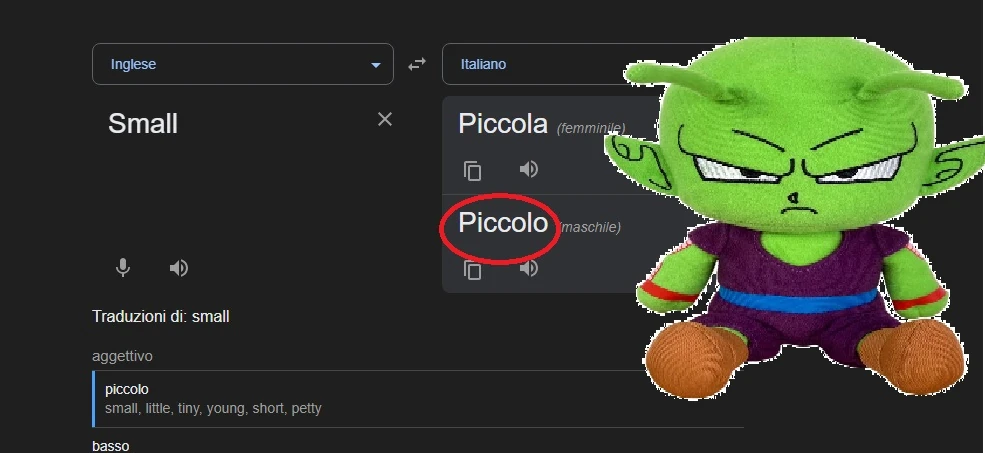 Why did they name him Piccolo if he isn't small? Are they stupid? | Fandom