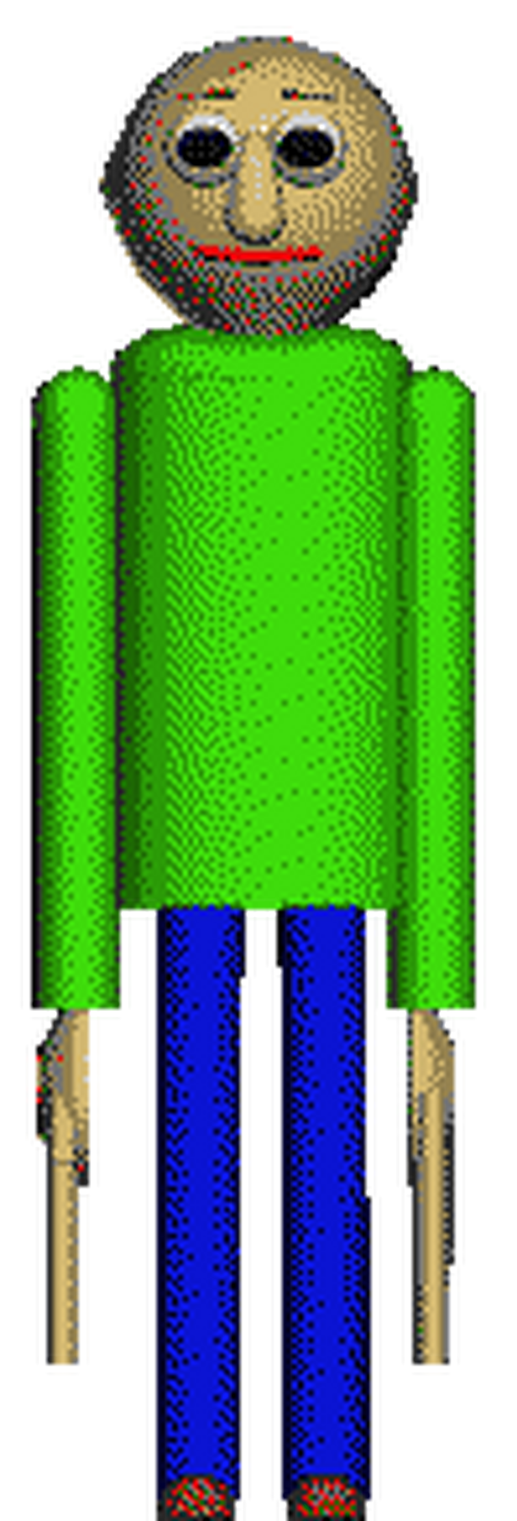 I recreated a Baldi model again. | Fandom