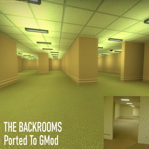 Might as well share my GMOD Backrooms map since everyone is sharing ...
