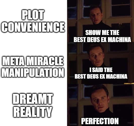 Deus Ex Machina meme i made | Fandom
