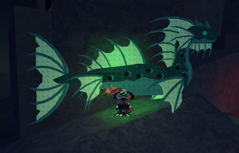 I caught a sparkling, studded ancient depth serpent | Fandom