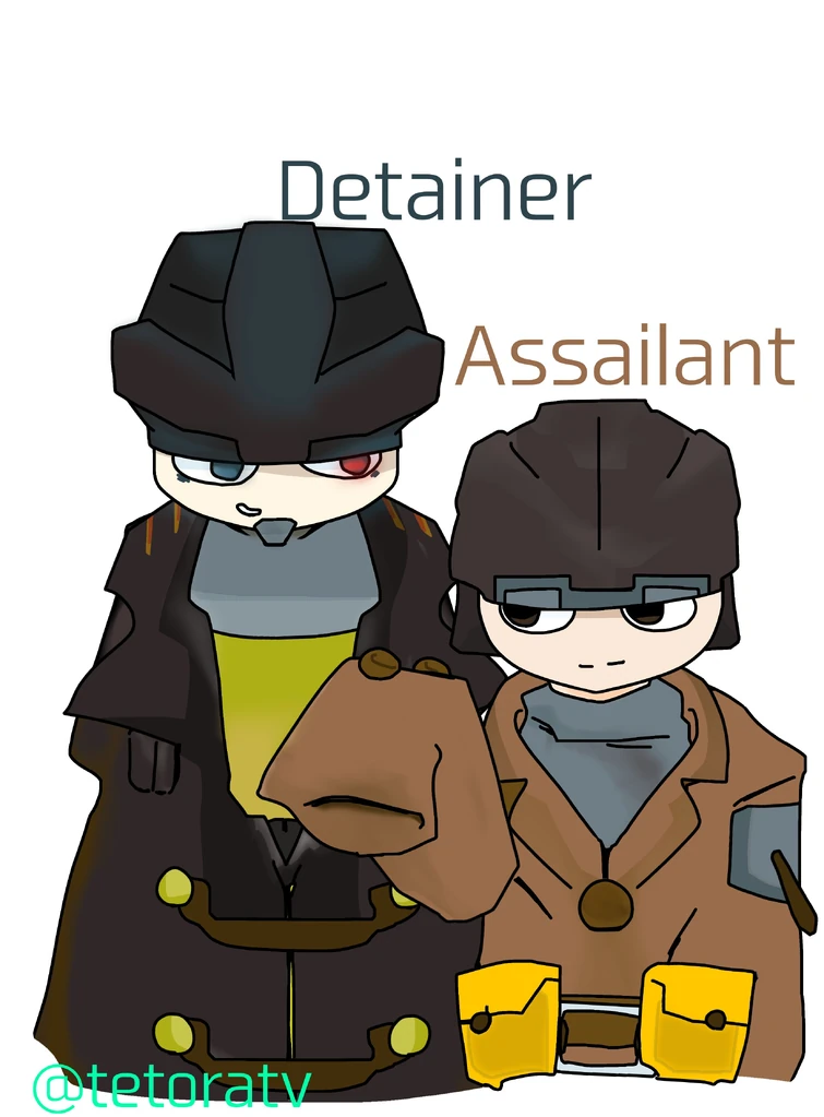 Human Detainer Astro Toilet And Human Assailant Astro Toilet (Credits ...