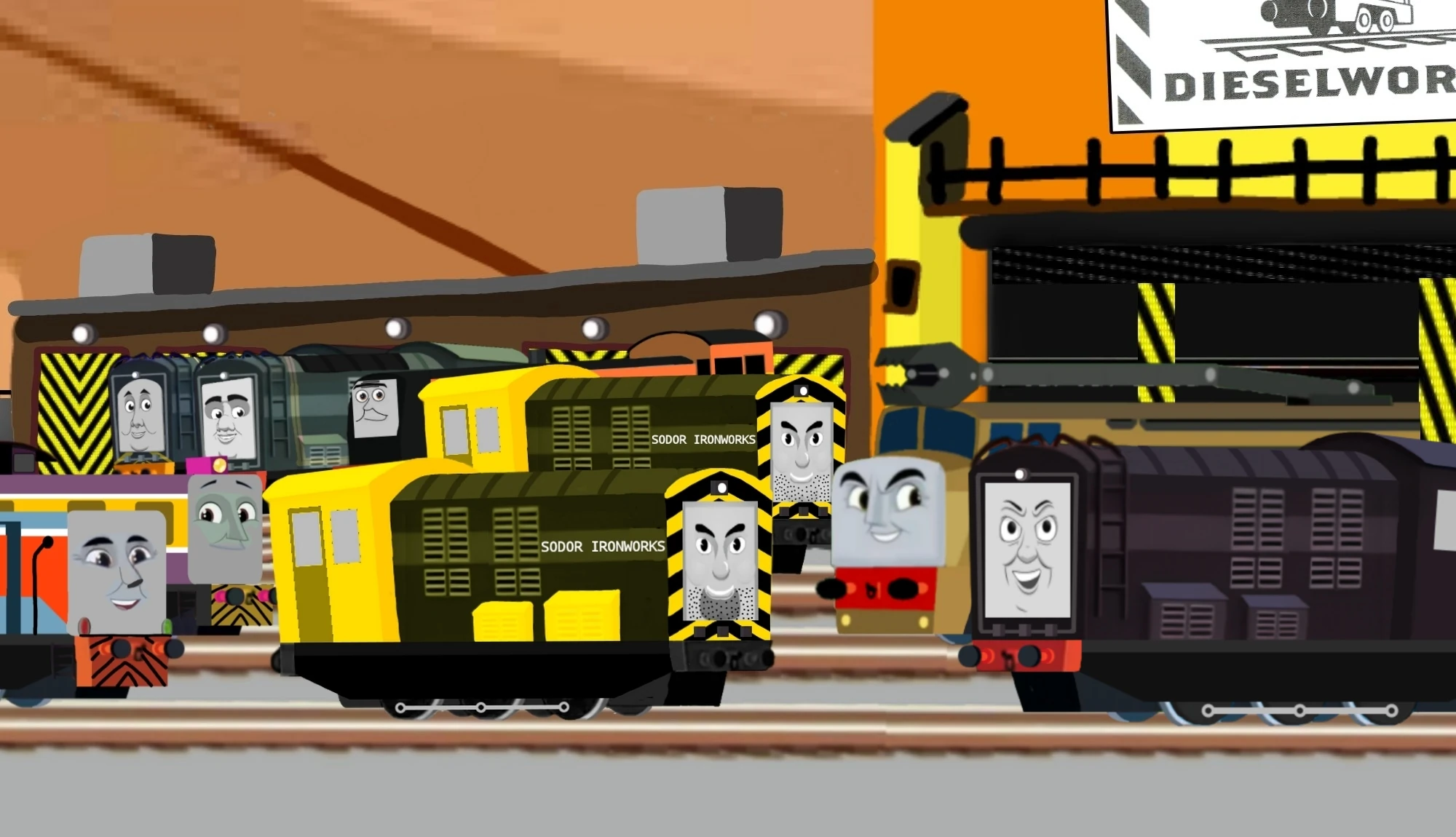 AEG Improved diesels at Dieselworks. | Fandom