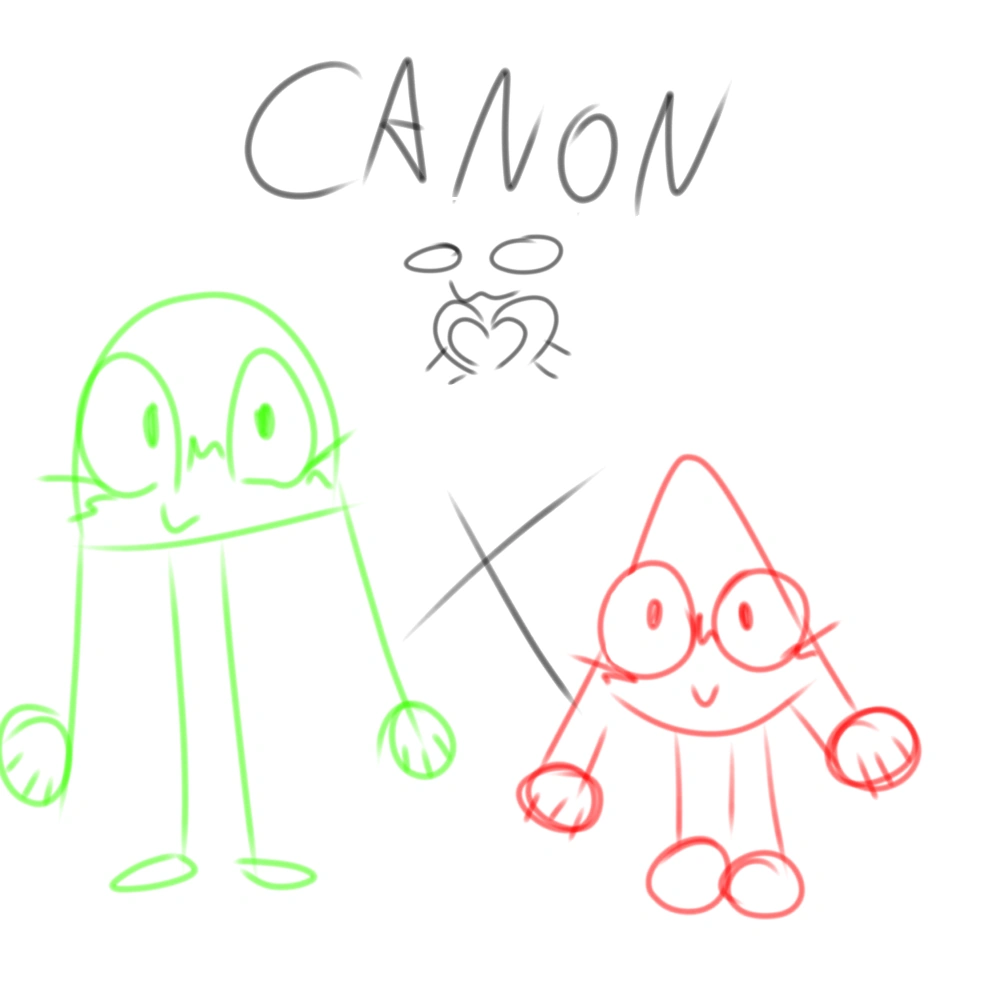 GREEN X RED CANON 🥰😻(The fandom is going to send me a tremendous ...