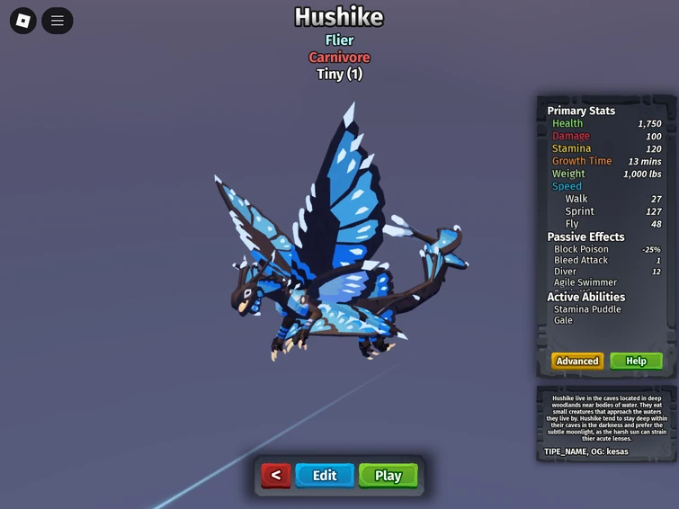 Blue morpho inspired glimmer Hushike! | Fandom
