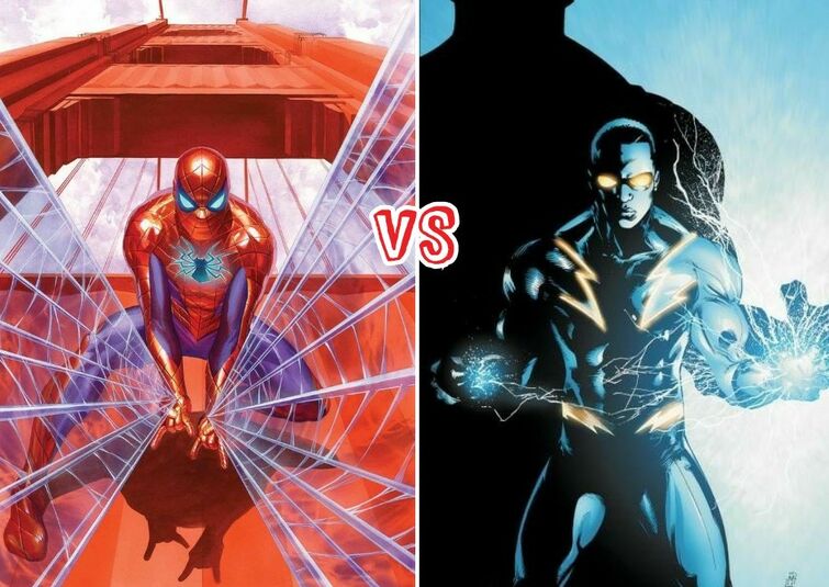 Match Up Mayhem (Amazing Age#10): Spider-Man VS Black Lightning!! | Fandom