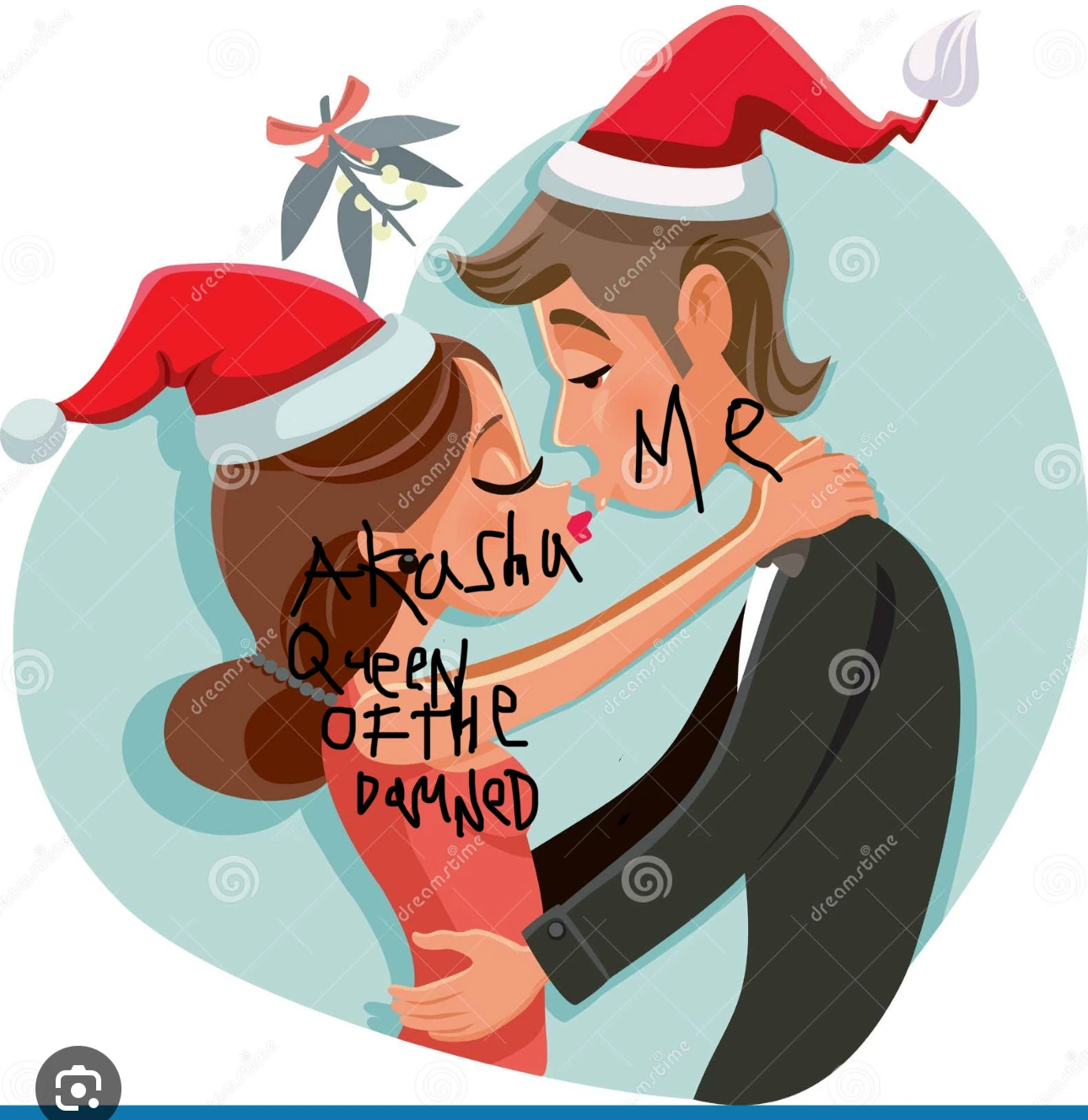 I kiss someone in a mistletoe last year. | Fandom