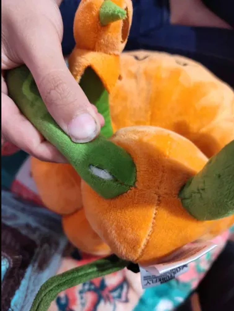 My Gourdy plush arrived. But he had a tear in his right leg- | Fandom