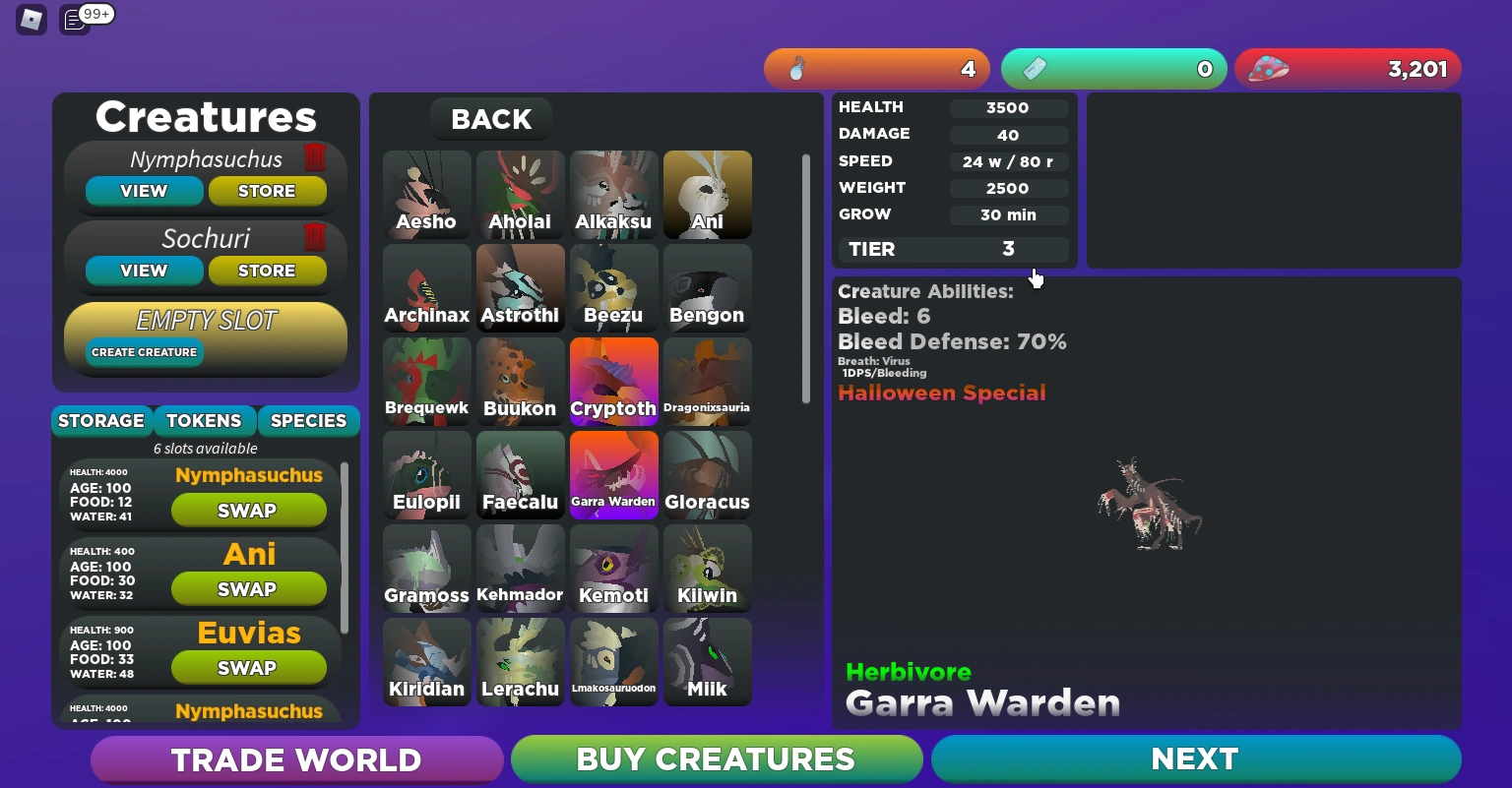 why is Garra warden's damage so low compared to other creatures? | Fandom