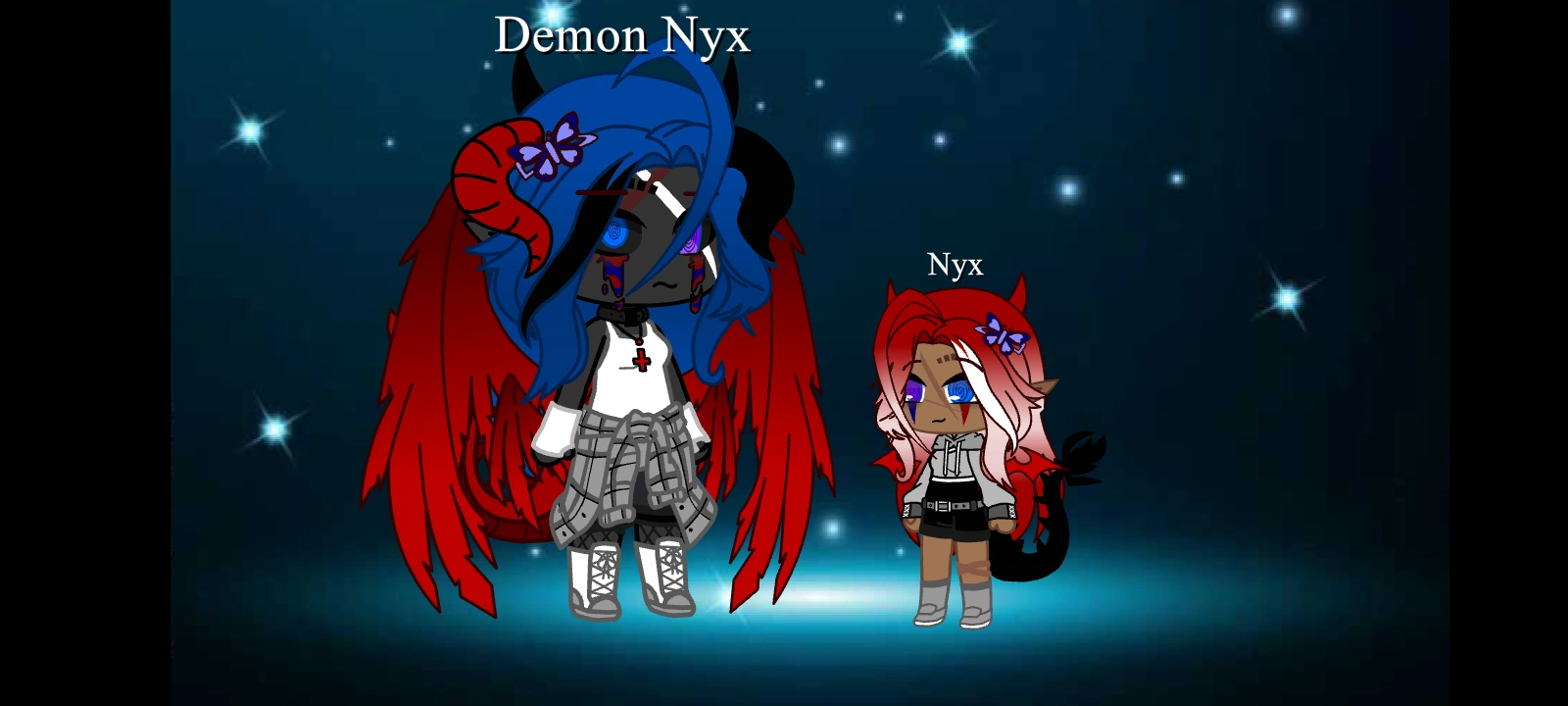 Here is the demon form of Nxy!! | Fandom