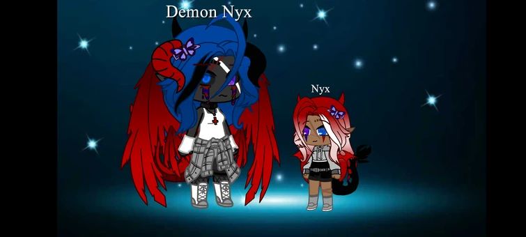 Here is the demon form of Nxy!! | Fandom