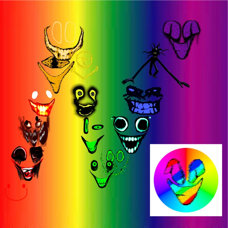 A and B Section color spectrum | Fandom