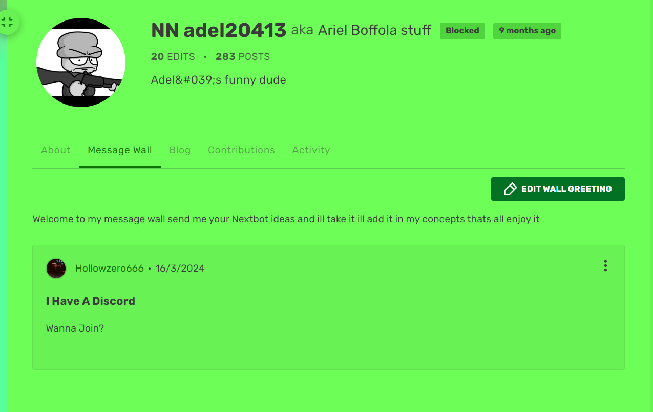 So uh i got globally blocked here is the proof | Fandom