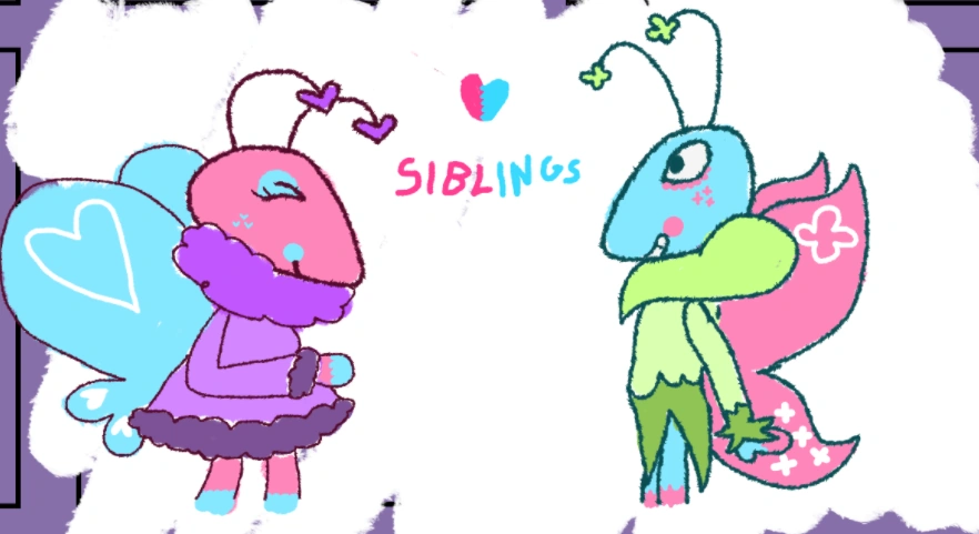 Flutter and Flyte drawing i did on magma :D | Fandom