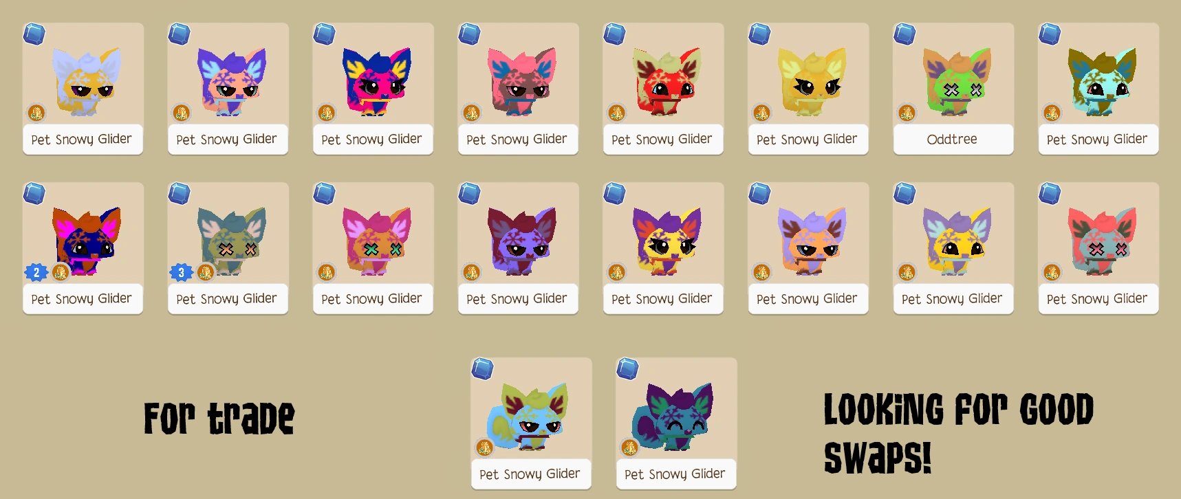 Swapping snowy sugar rats | Fandom