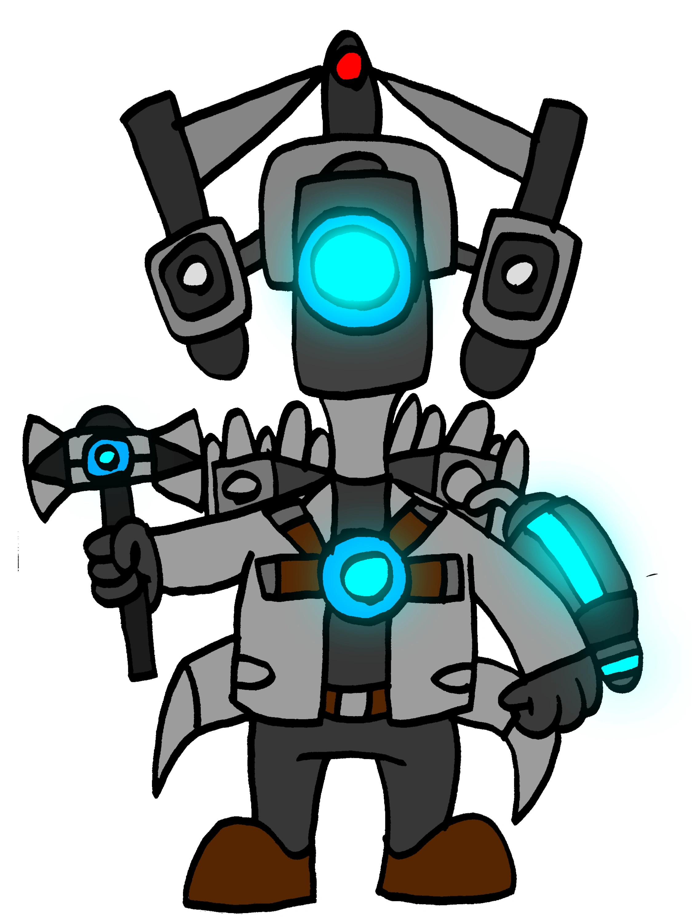 My drawing of the Upgraded Titan Cameraman | Fandom