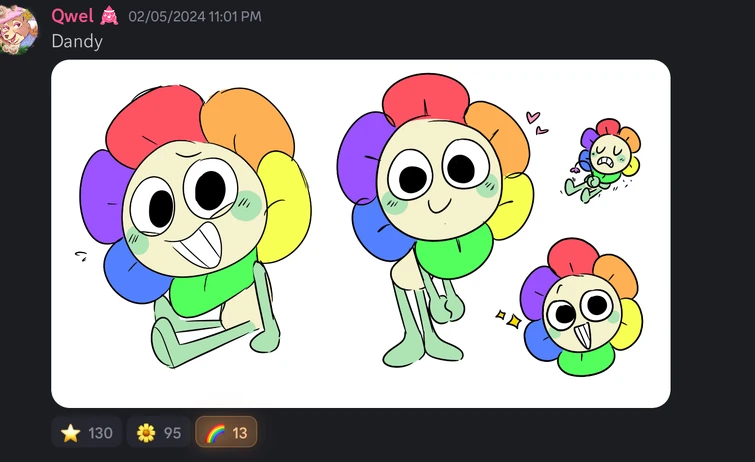 dandy concept(?) art from february | Fandom