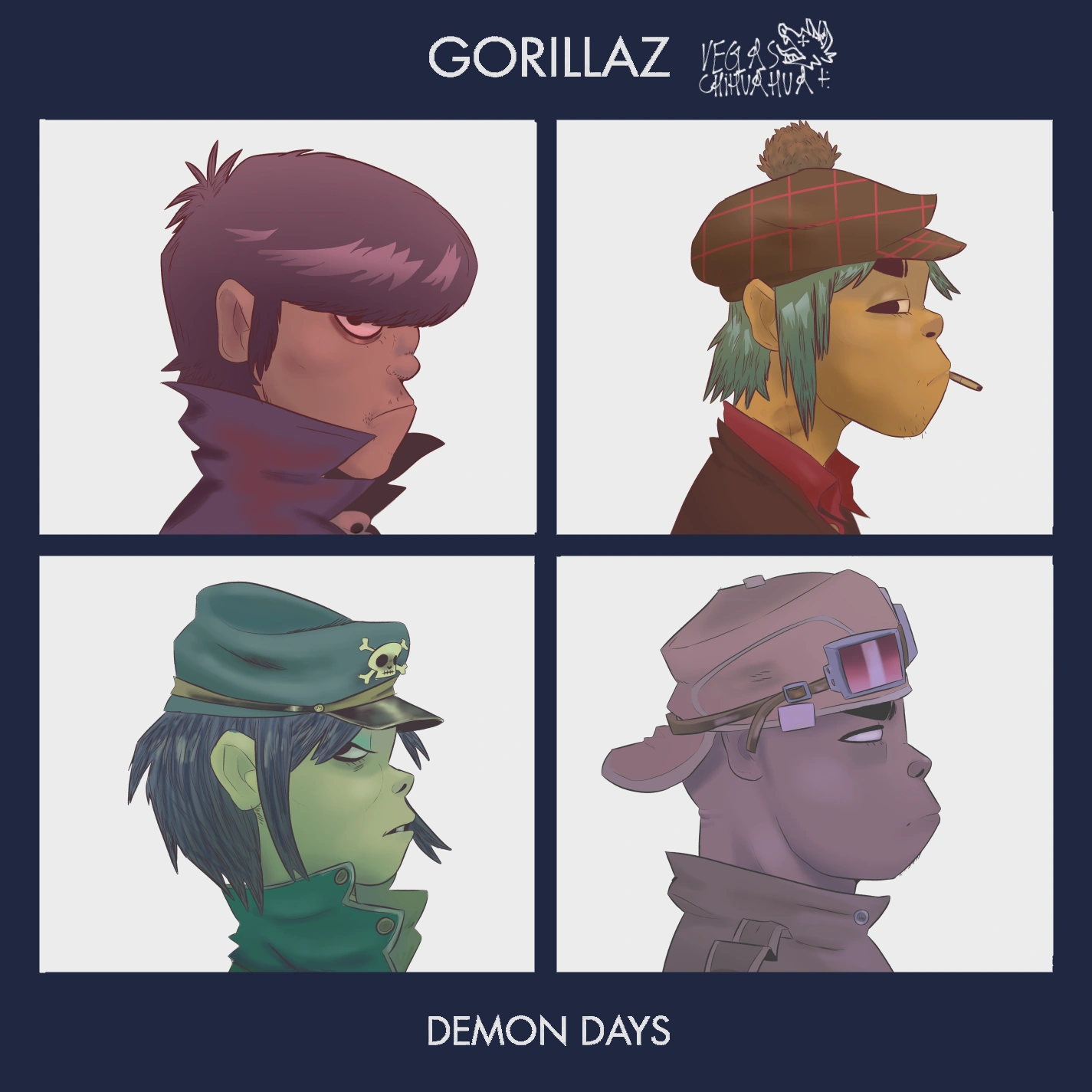 demon days redraw | Fandom